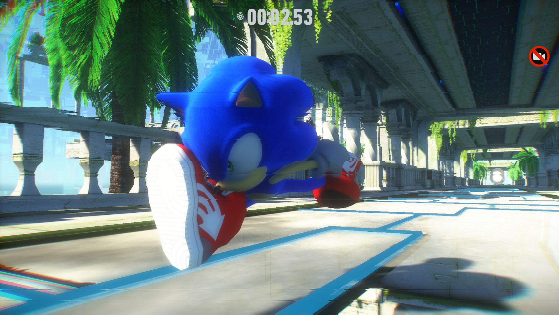 Sonic In Red Hi-Horses Mod for Sonic Frontiers | Frontiers Mods