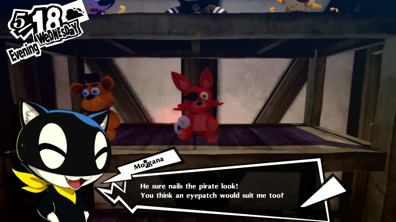 FNAF Plushies over Room Decorations [Switch] [Persona 5 Royal (Switch ...