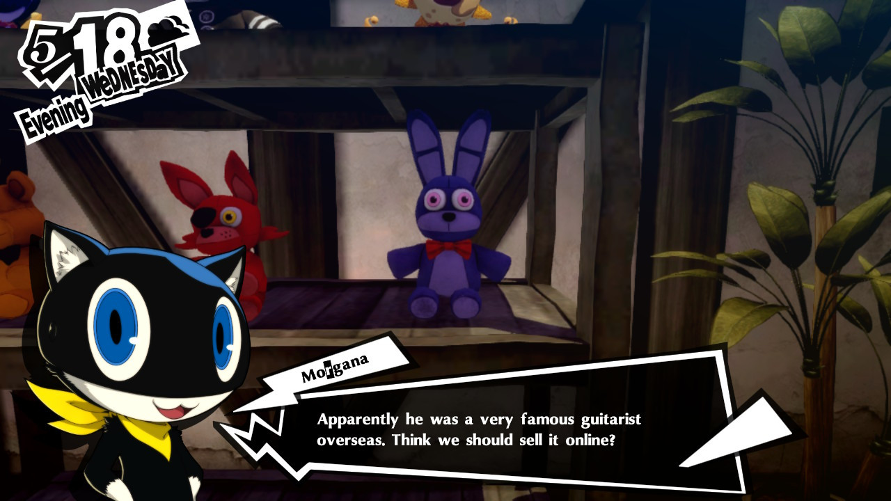 FNAF Plushies over Room Decorations [Switch] [Persona 5 Royal (Switch ...