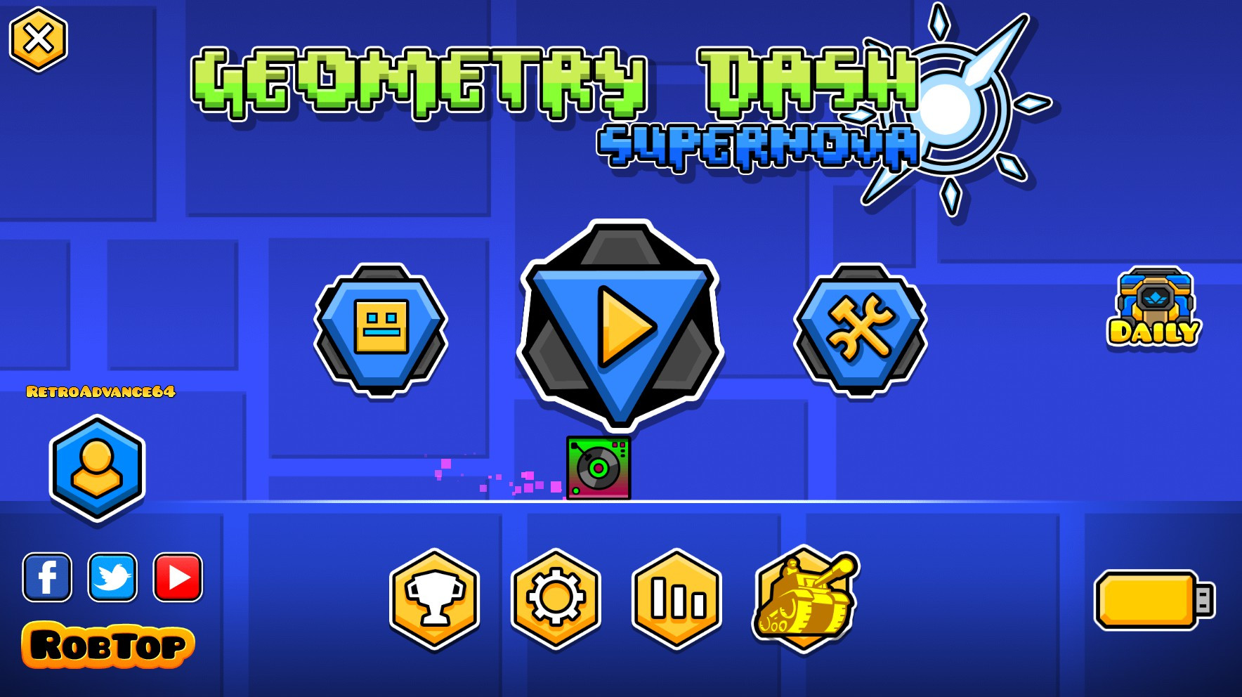 Supernova Mod For Geometry Dash GD Mods