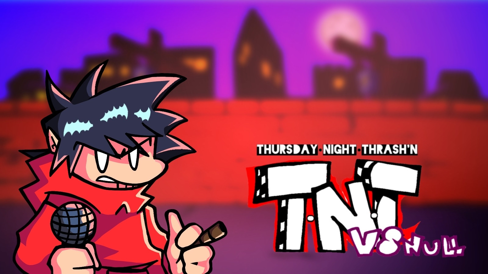 THURSDAY NIGHT THRASHIN': VS NULL [Friday Night Funkin'] [Mods]