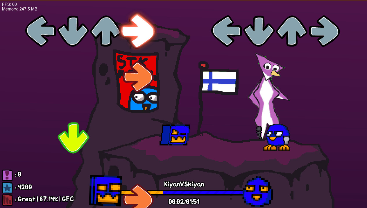 Friday night threadin' v1.1 [Friday Night Funkin'] [Mods]