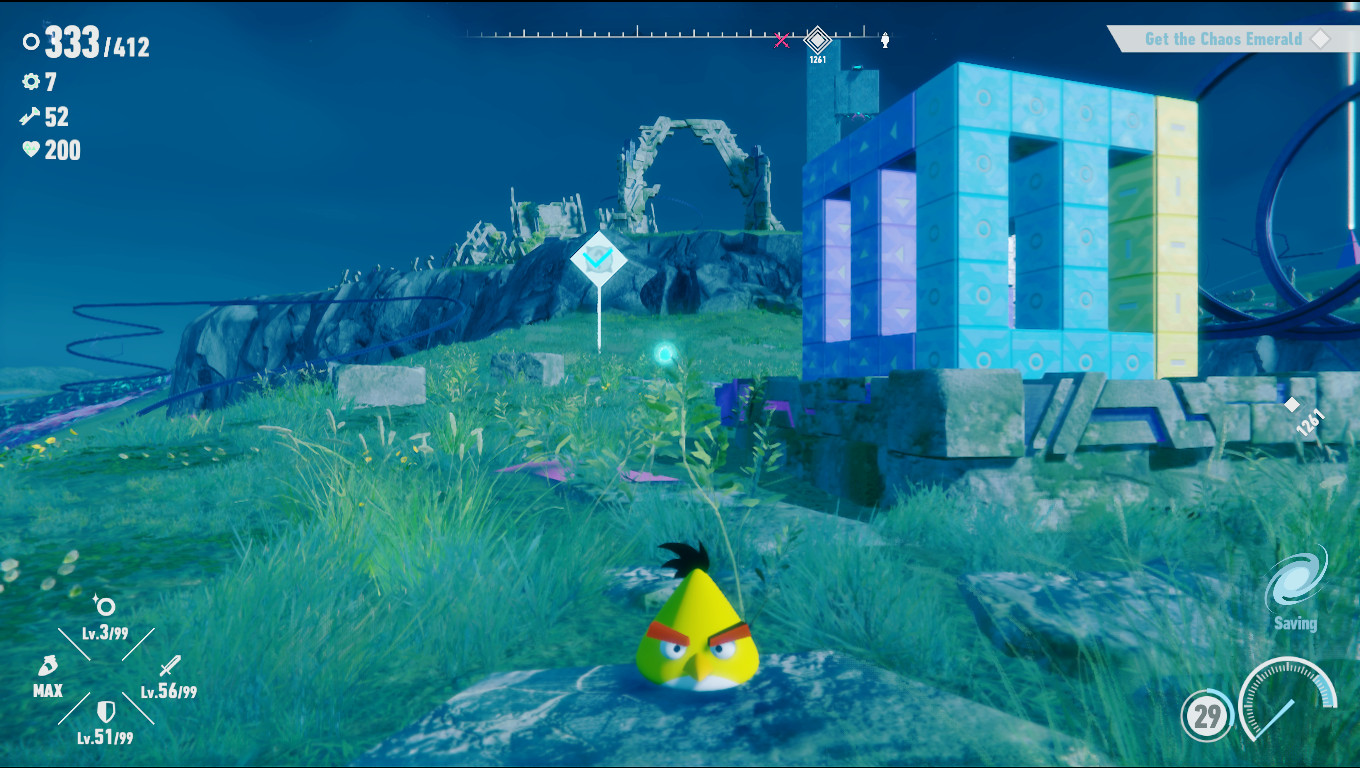 Chuck (Angry Birds) Mod for Sonic Frontiers | Frontiers Mods