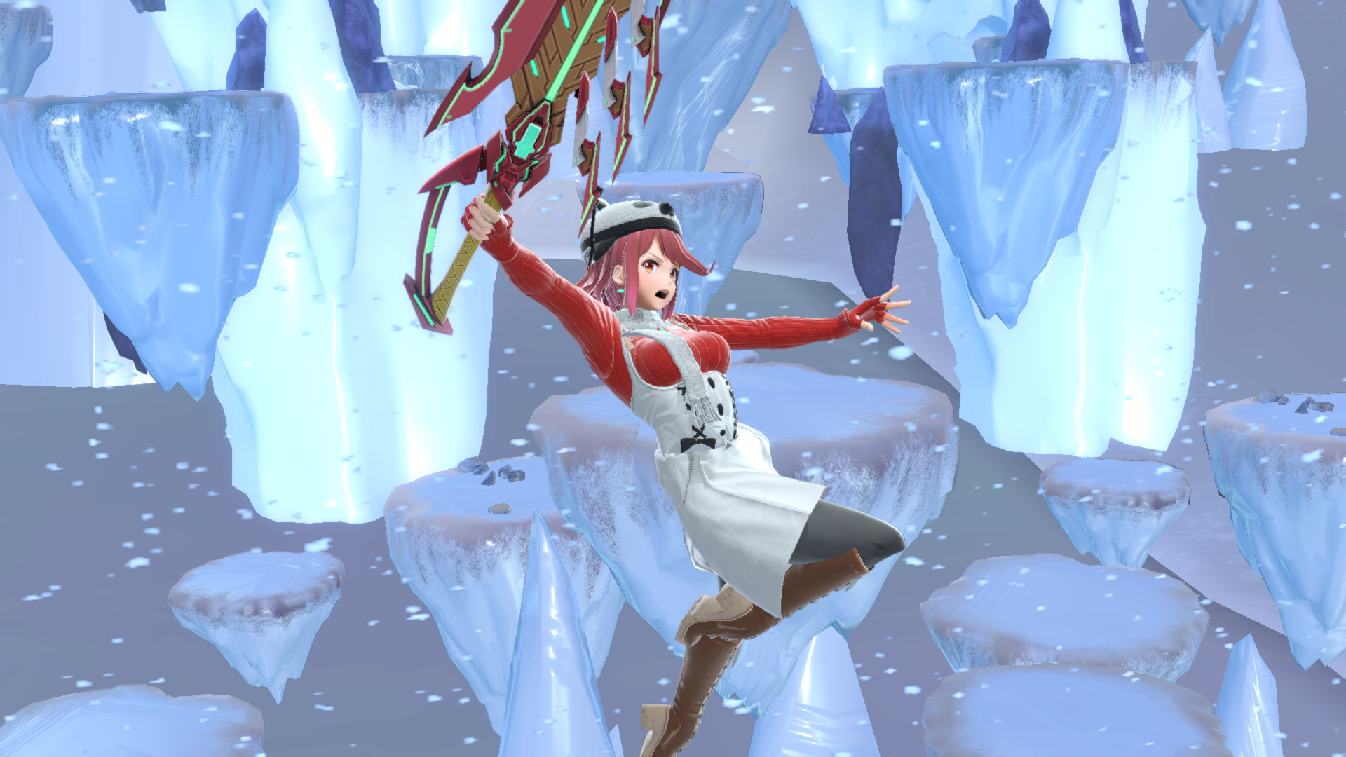 Winter Casual Pyra/Mythra Mod for Super Smash Bros. Ultimate | SSBU Mods