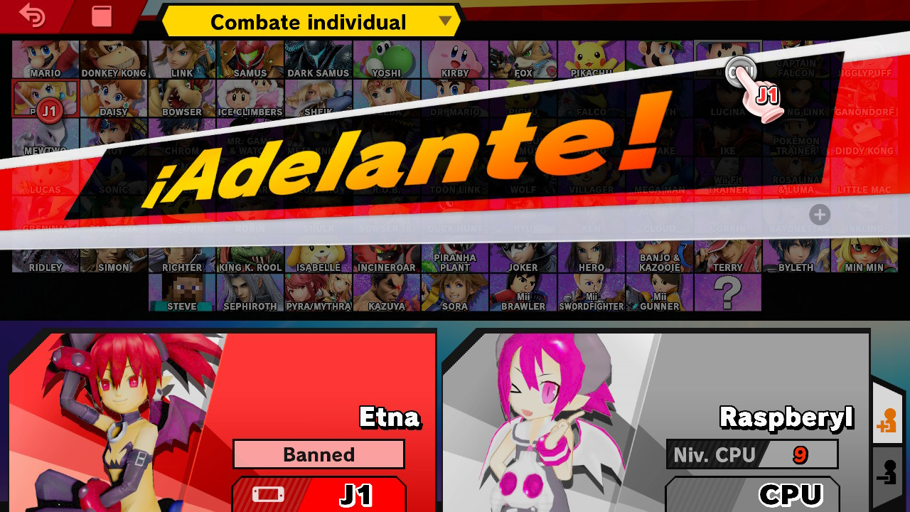 Etna and Prinny from Disgaea 2.0 Beauty Queen Mod for Super Smash Bros ...