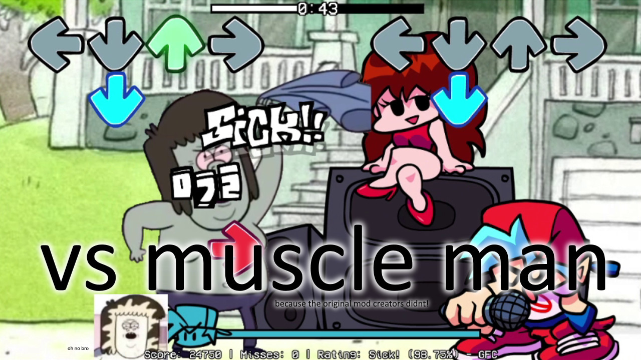 VS Muscle Man [Friday Night Funkin'] [Mods]