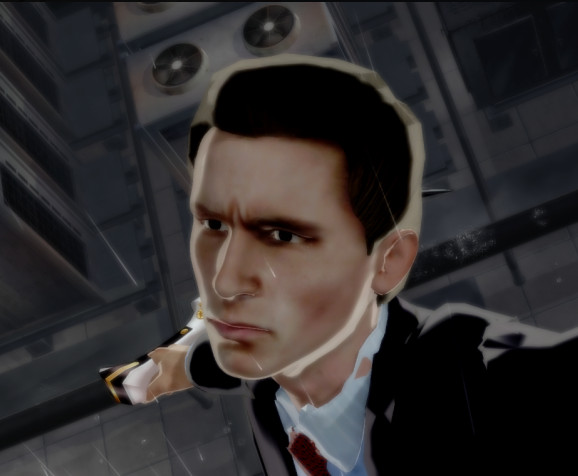 Patrick Bateman over Joker Mod for Persona 5 Royal (PC) | P5R (PC) Mods