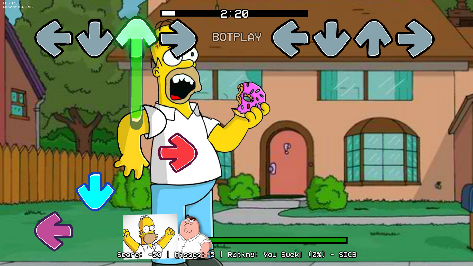 Petr vs Homr (fanmade) Mod for Friday Night Funkin' | FNF Mods