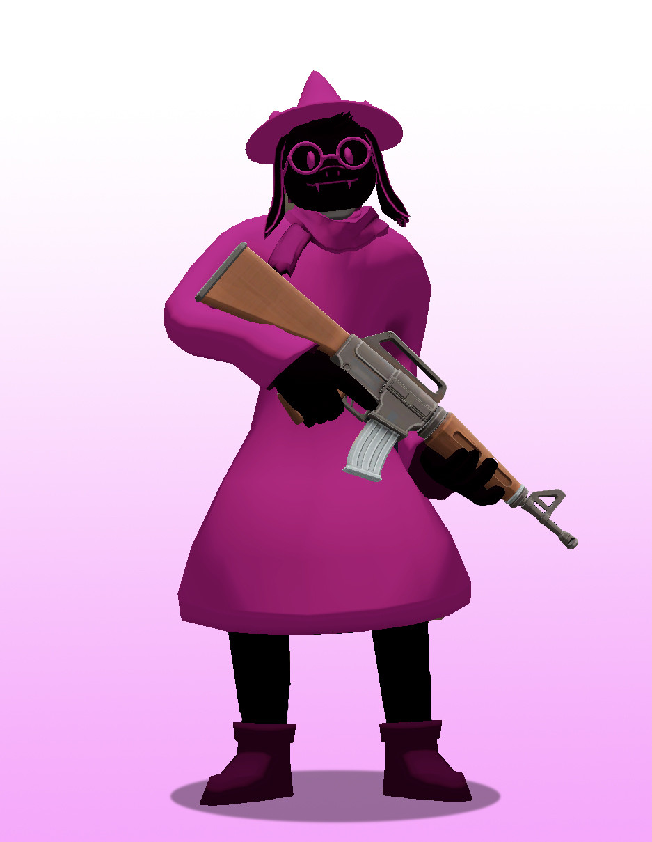 Ralsei Knight Armor Replacement Mod for Open Fortress | OF Mods