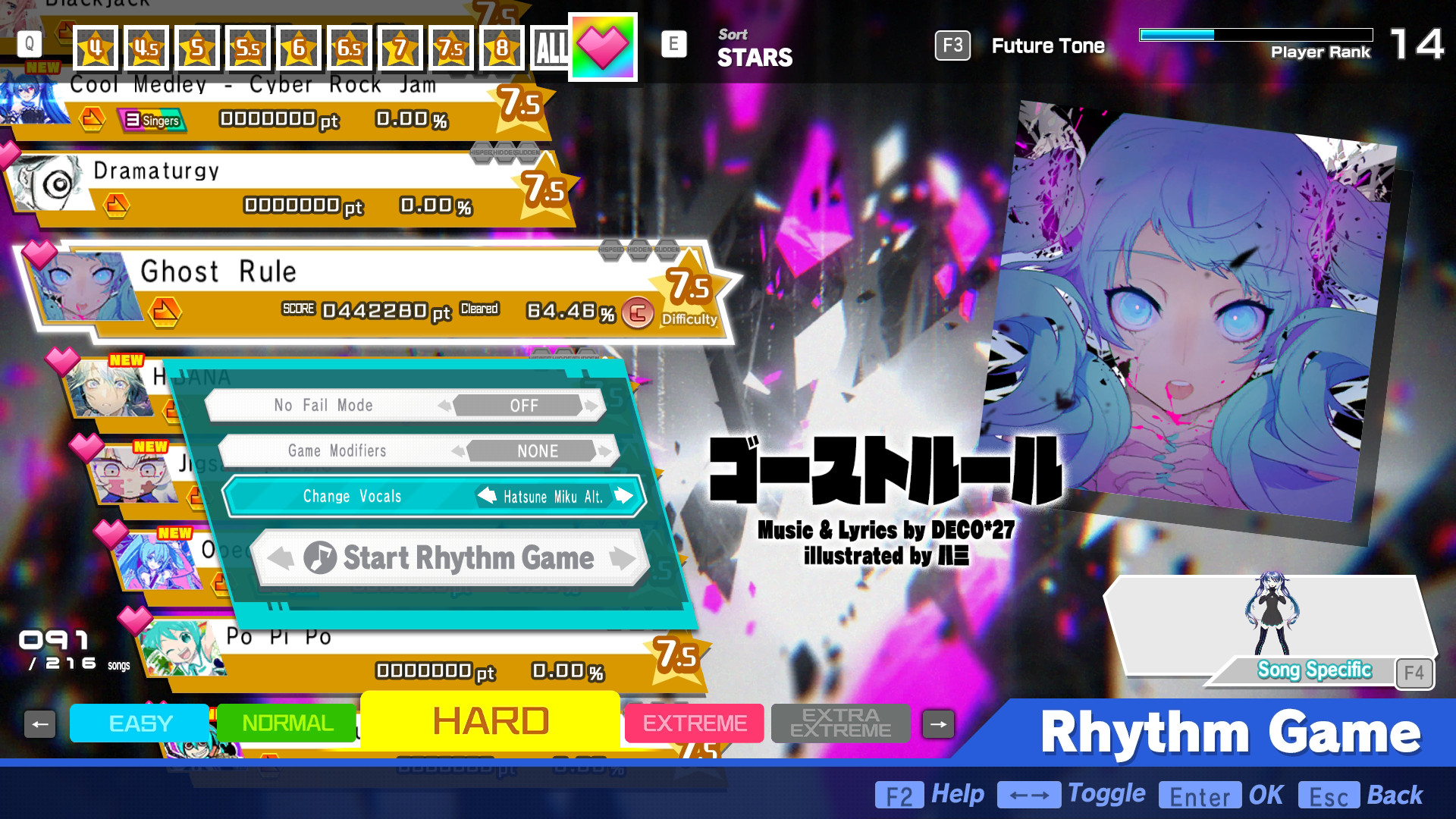 Abbweh's Cover Pack Mod for Hatsune Miku: Project DIVA Mega Mix+ ...