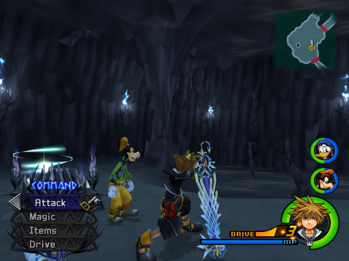 Classic command menu & block animation Mod for Kingdom Hearts II ...