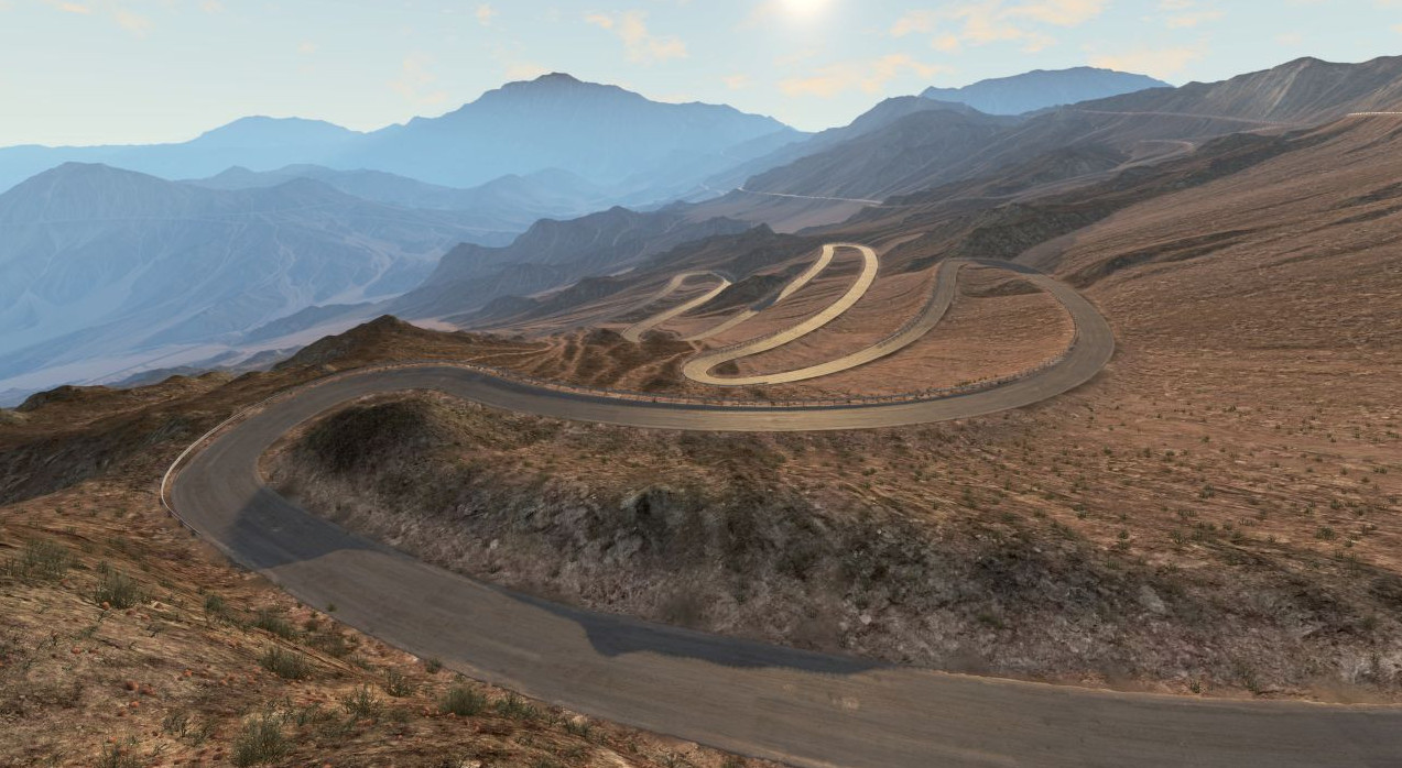 Sandy Mountain [MAP] Mod for BeamNG.drive | BeamNG Mods