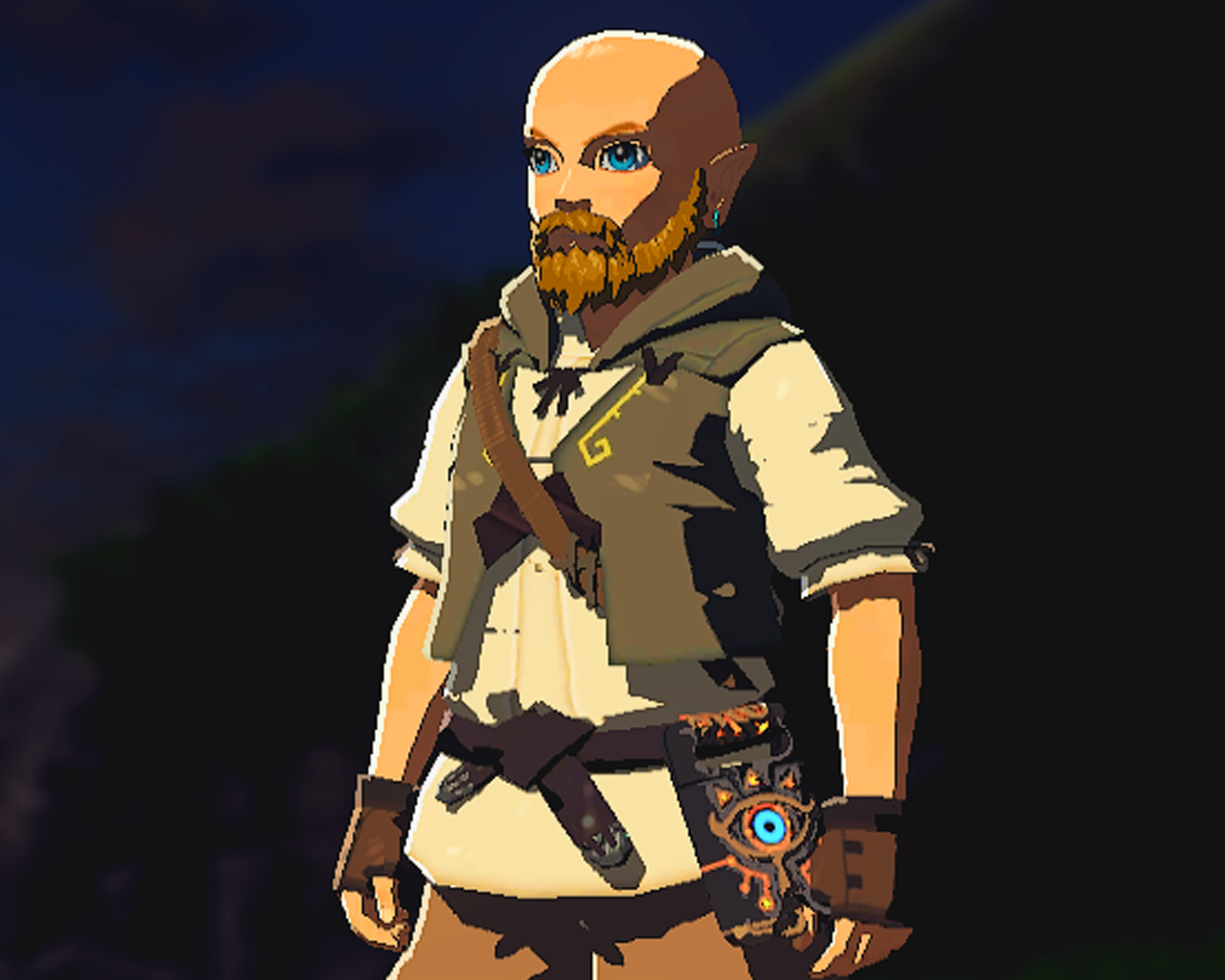 Shaved Head Link Mod for The Legend of Zelda: Breath of the Wild (WiiU ...