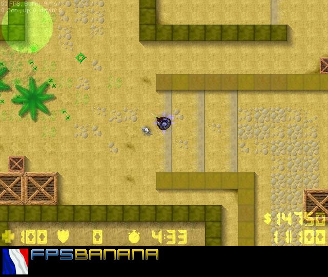 white MP7 modifiat for TMP [CS2D] [Mods]