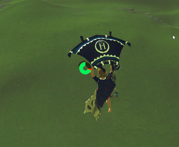 Team Hitless Paraglider [The Legend of Zelda: Breath of the Wild (WiiU ...