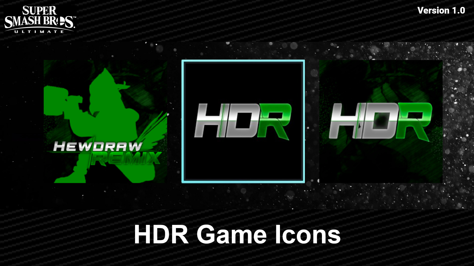 HDR Game Icons [Super Smash Bros. Ultimate] [Mods]