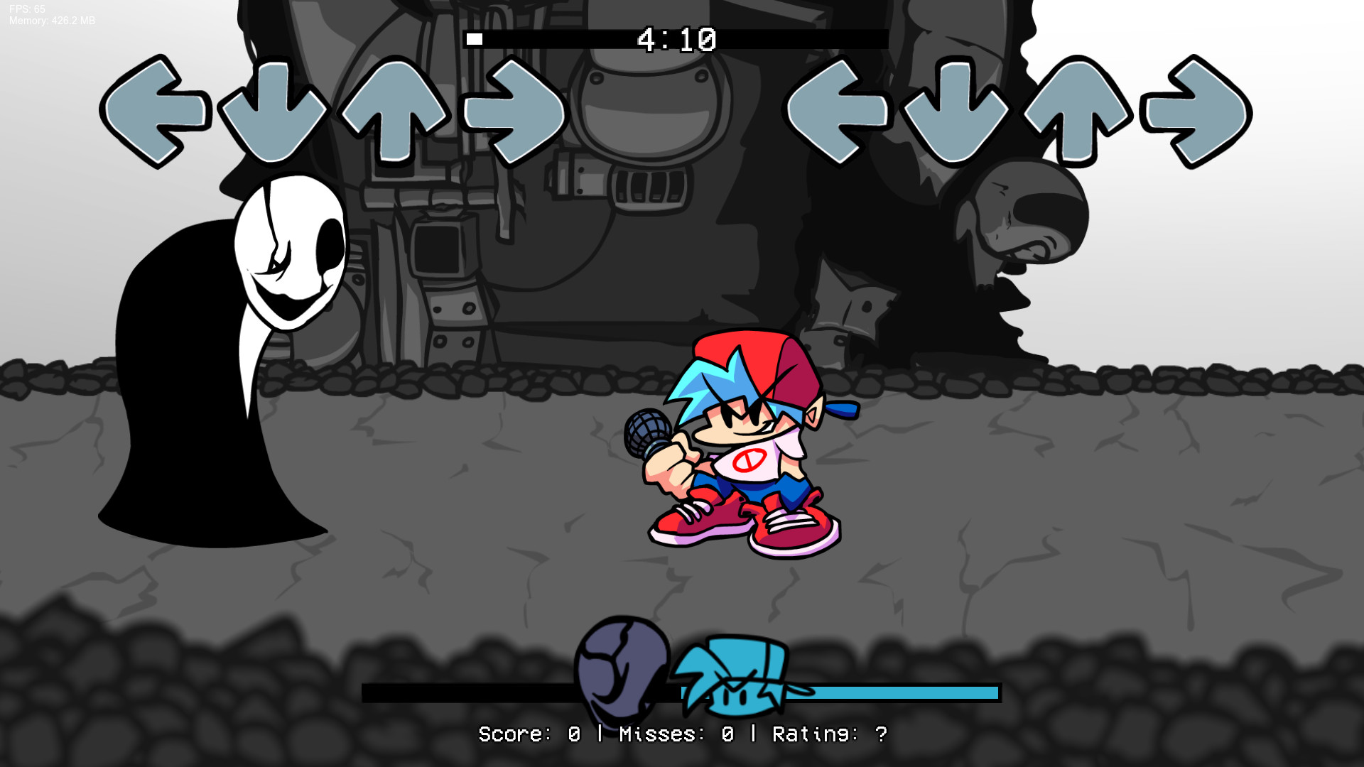 Vs. Gaster (Mystery Man) Mod for Friday Night Funkin' | FNF Mods