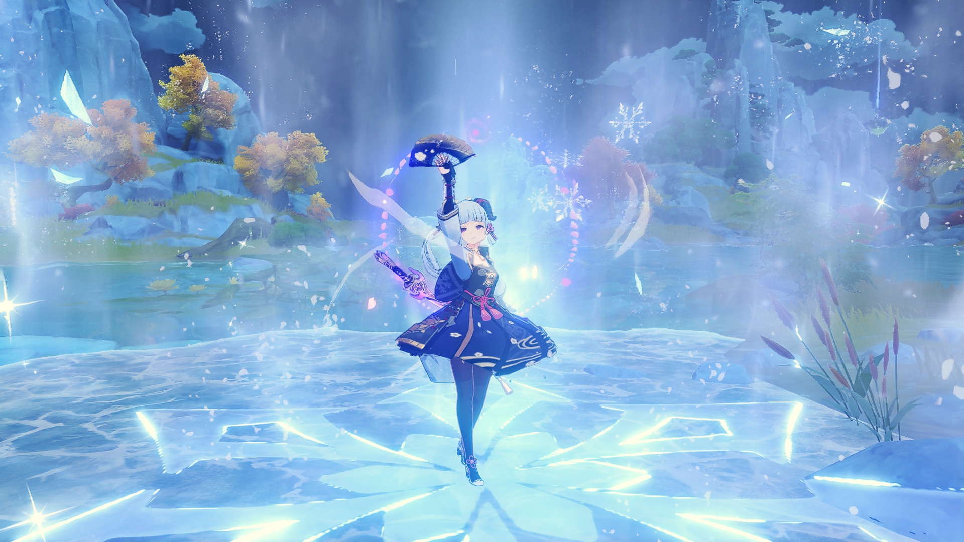 Ayaka with Ganyu horn (swap) [Genshin Impact] [Mods]