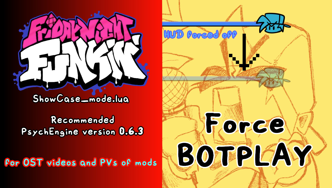 ShowCase_mode in lua! Mod for Friday Night Funkin' | FNF Mods