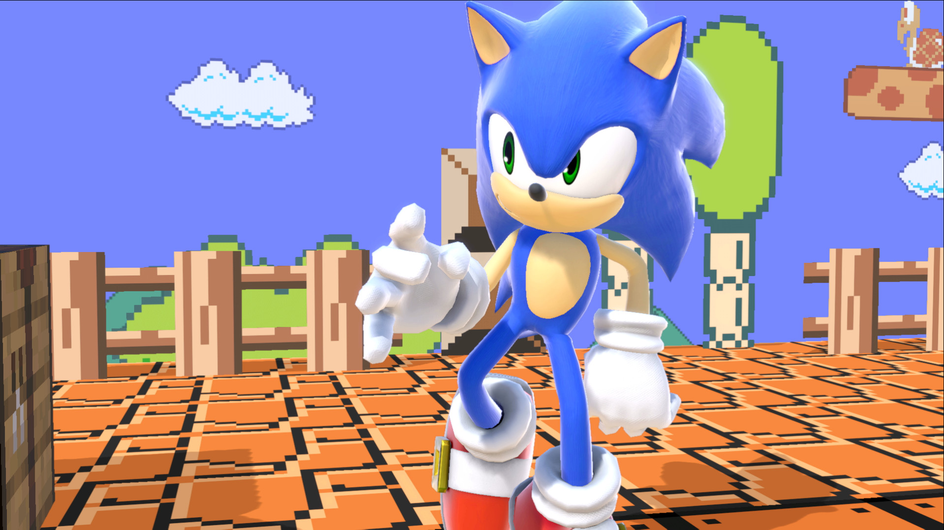Project M Sonic Up Taunt Mod for Super Smash Bros. Ultimate | SSBU Mods
