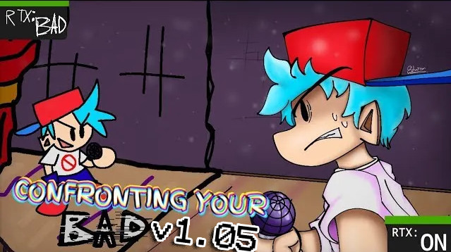 FRIDAY NIGHT FUNKIN' VS BUT BAD v1.05 Mod for Friday Night Funkin ...