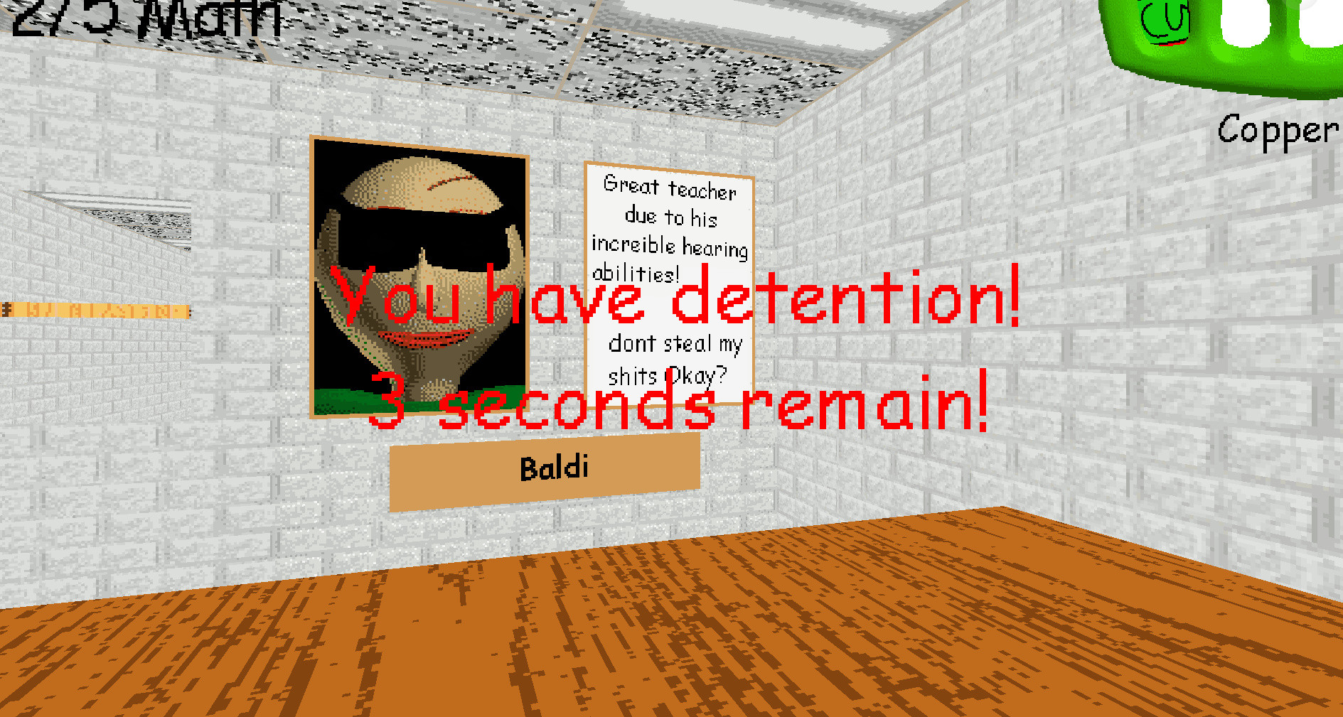Breaking Baldi. Mod for Baldi's Basics | Baldi Mods