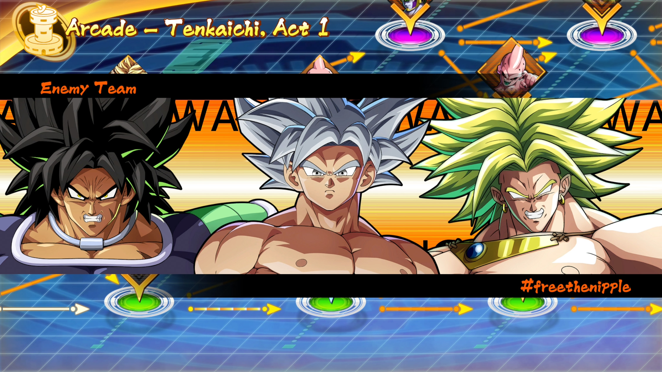 Arcade - Tenkaichi, Act 1 Mod for Dragon Ball FighterZ | DB:FZ Mods