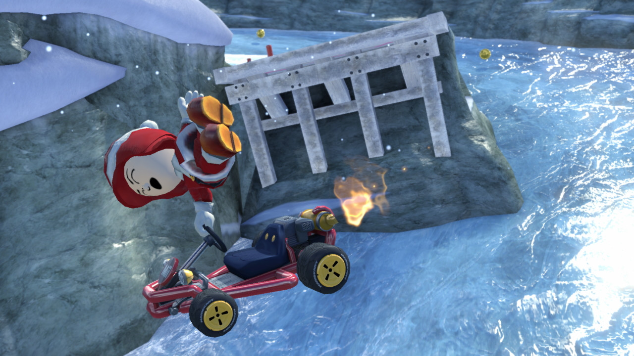 Actual Santa Mii Racing Suit [Mario Kart 8] [Mods]
