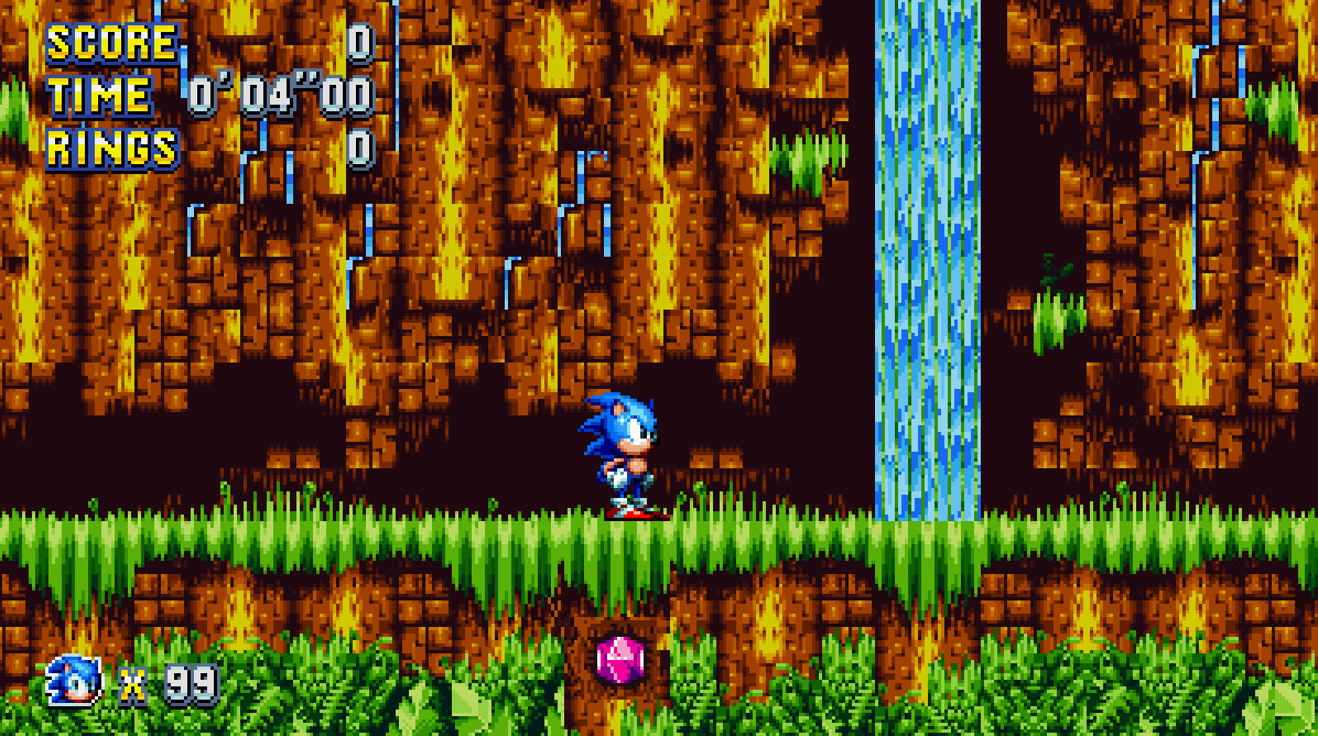 phantom ruby in AIZ (Mania and S3 style) [Sonic 3 A.I.R.] [Mods]