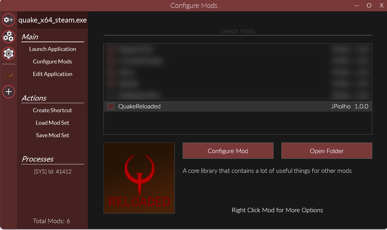 QuakeReloaded [Quake] [Mods]