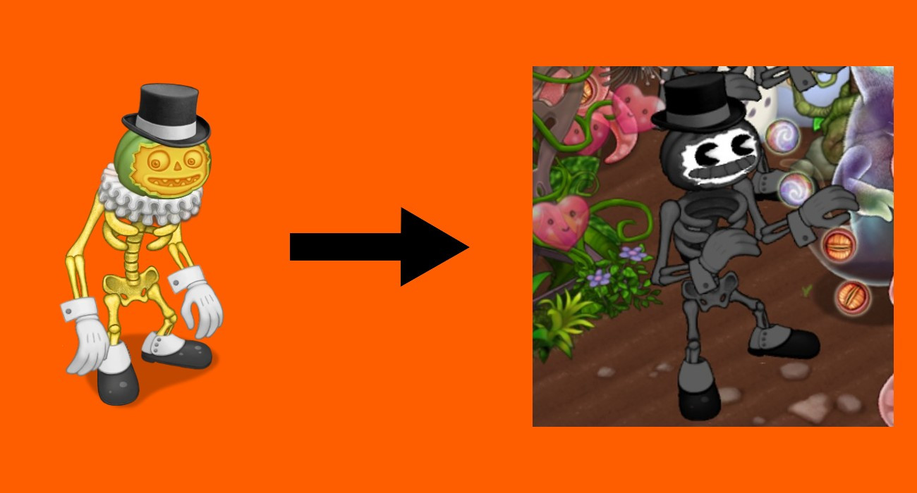 Cartoon Epic Punkleton [My Singing Monsters] [Mods]