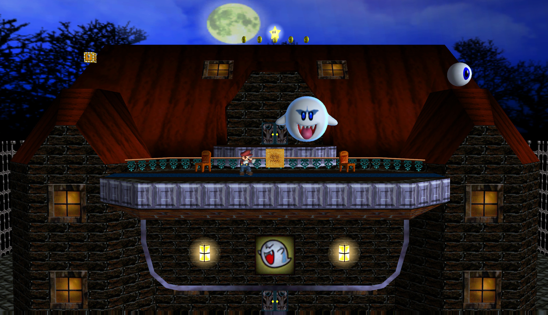 Big Boo's Haunt (P+ FD 1:1) [Super Smash Bros. Brawl] [Mods]