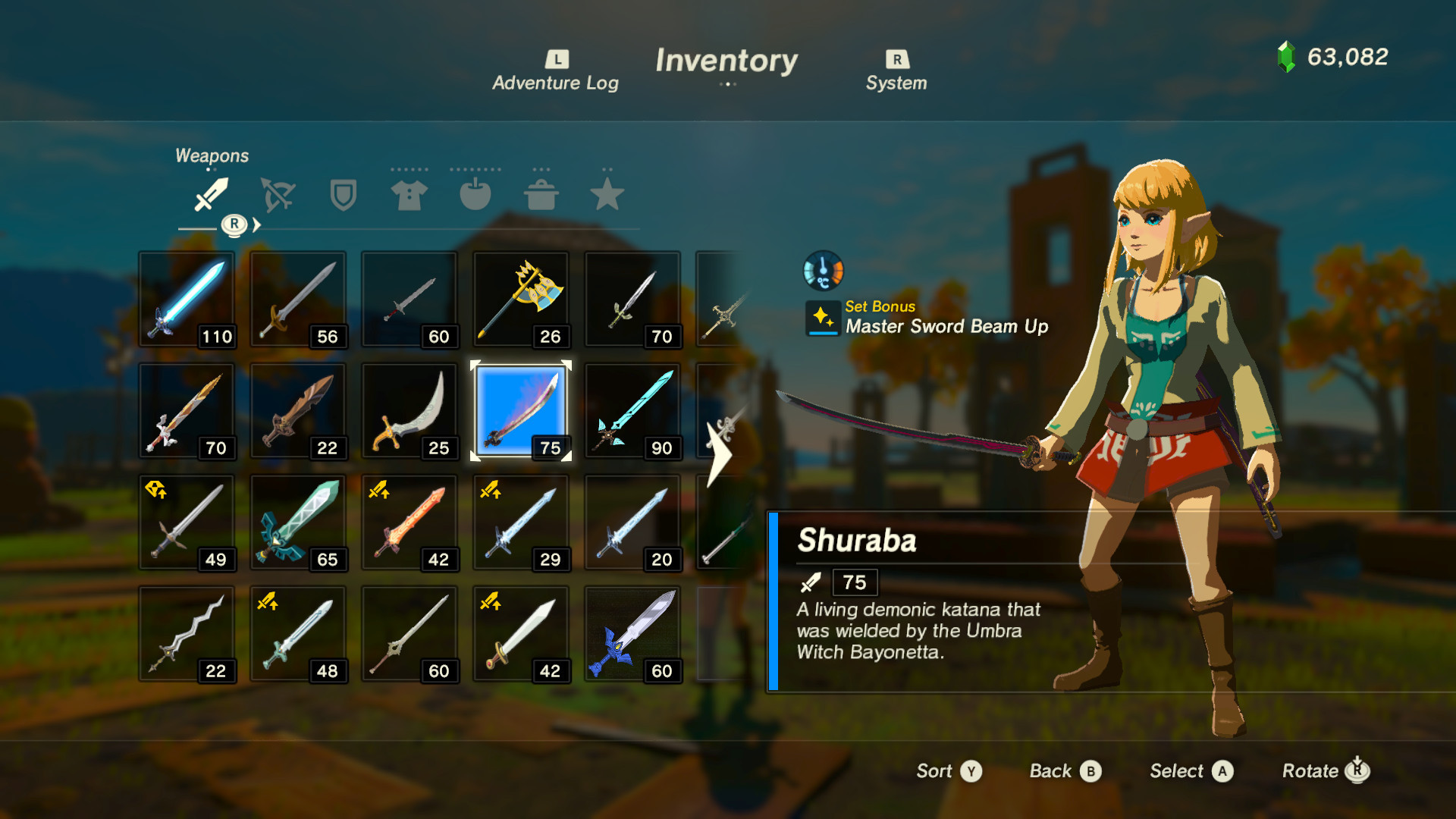 修羅刃 -Shuraba- Katana [The Legend of Zelda: Breath of the Wild (Switch ...