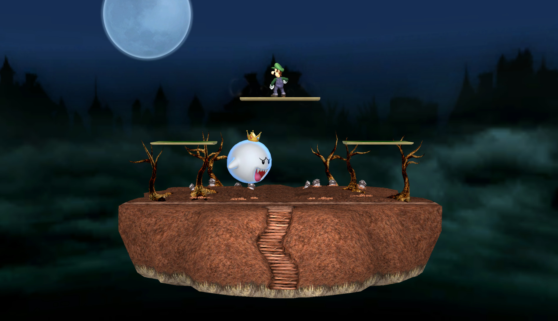 King Boo's Land (P+ DL 1:1) [Super Smash Bros. Brawl] [Mods]