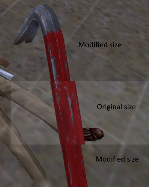 Modified size Crowbar Mod for Half-Life | HL Mods