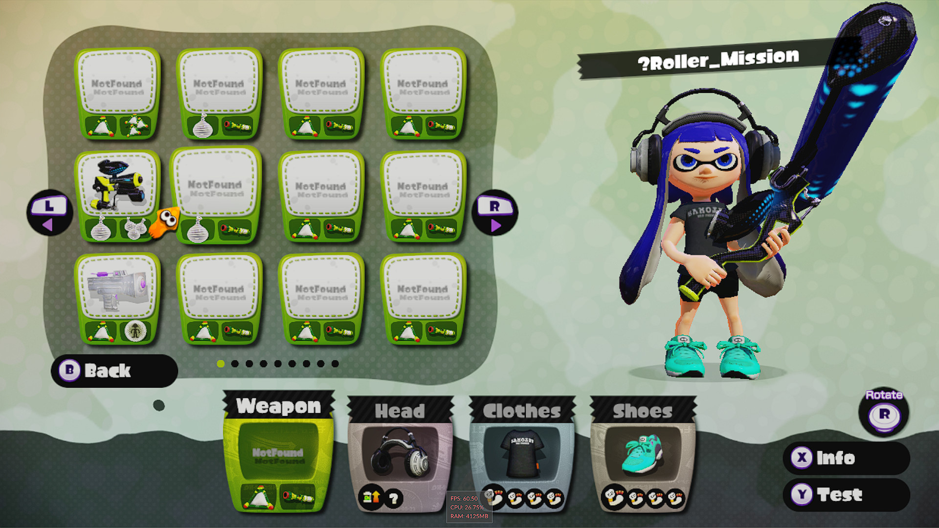 Hidden Gear (& Weapons) Mod for Splatoon | Splatoon Mods