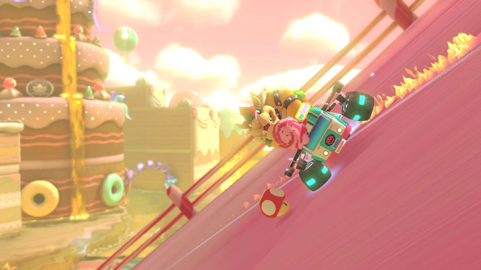 Ice-Cream Minibus Mod for Mario Kart 8 Deluxe | MK8D Mods