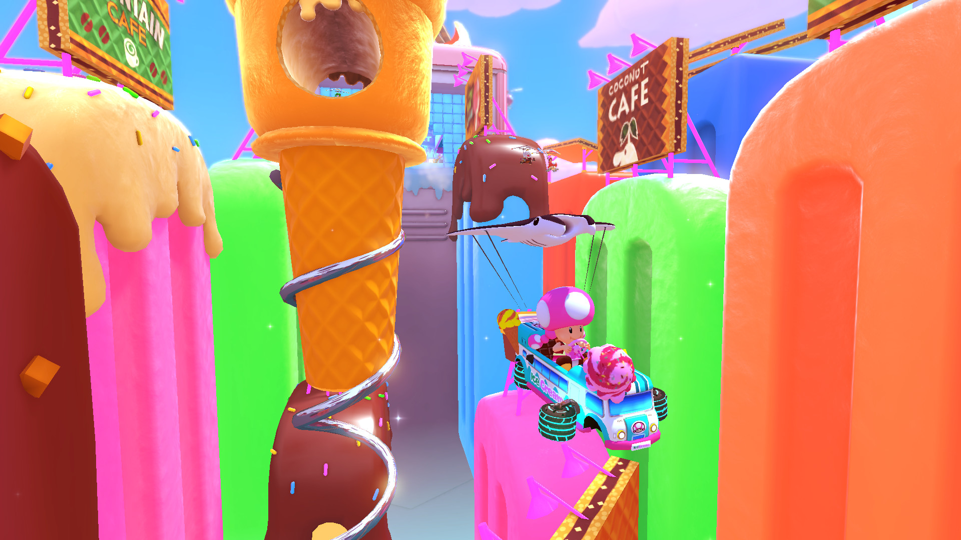 Ice-Cream Minibus Mod for Mario Kart 8 Deluxe | MK8D Mods