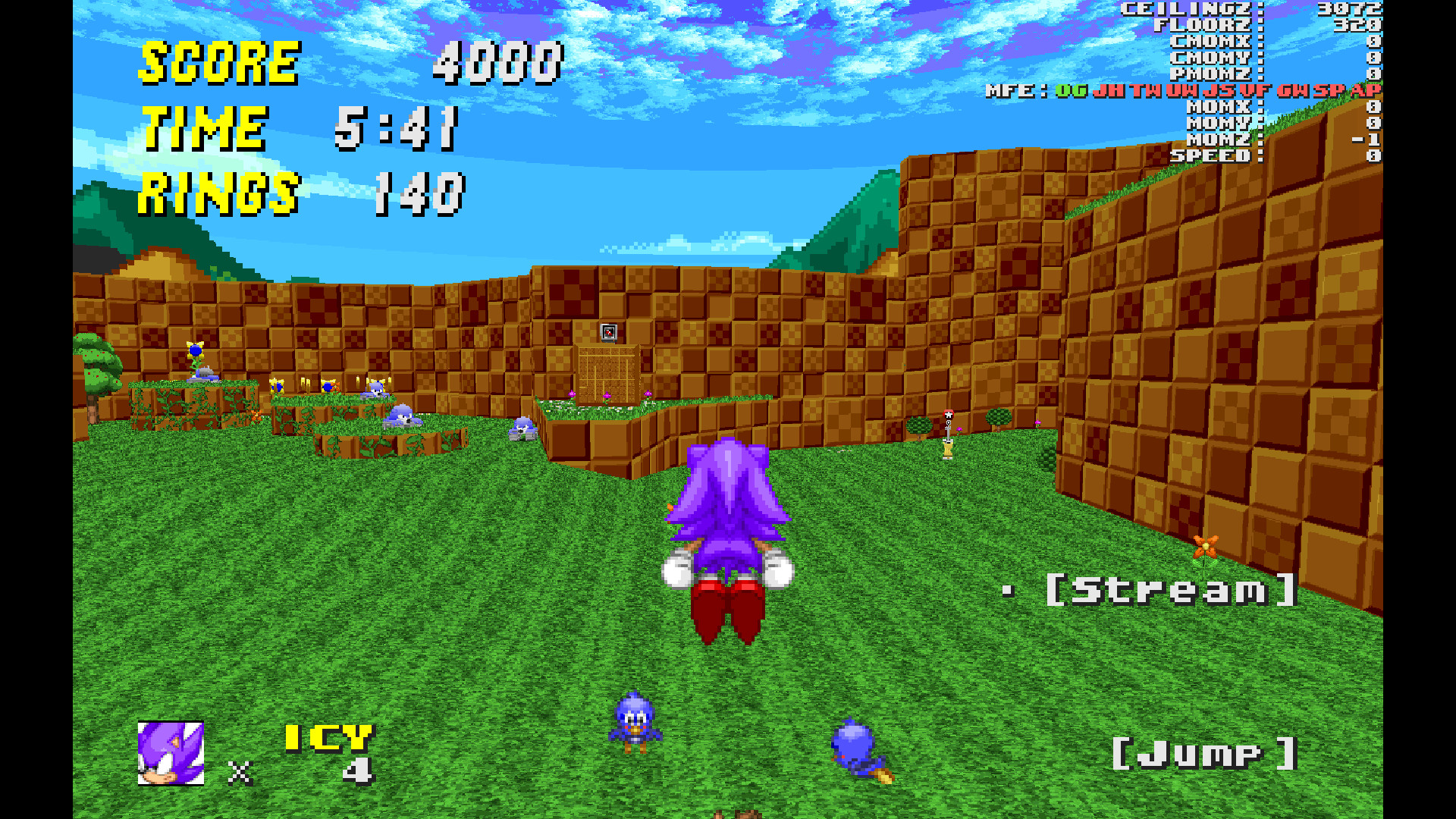 Icy The Hedgehog Mod for Sonic Robo Blast 2 | SRB2 Mods