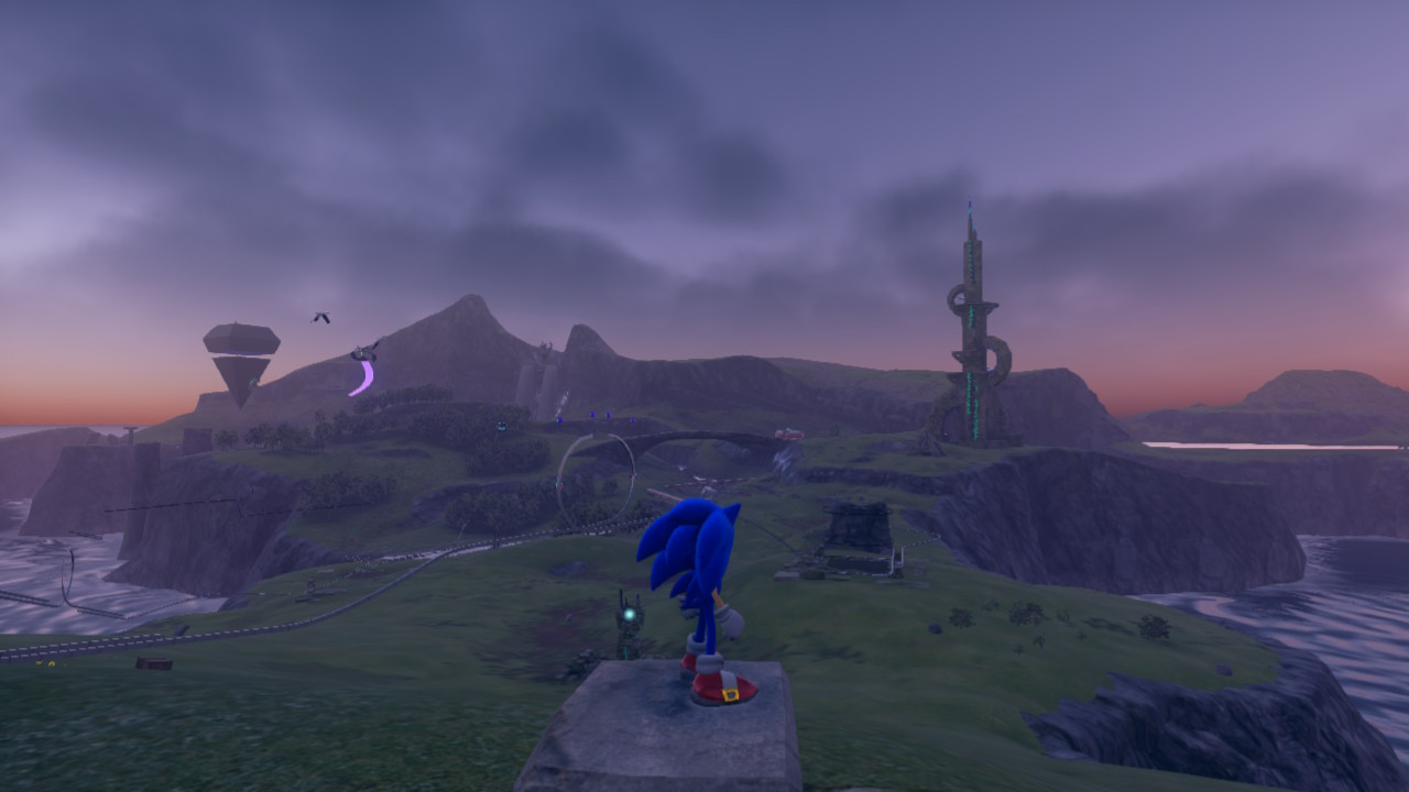 Removed Foliage on the Starfall Islands V1 Mod for Sonic Frontiers ...