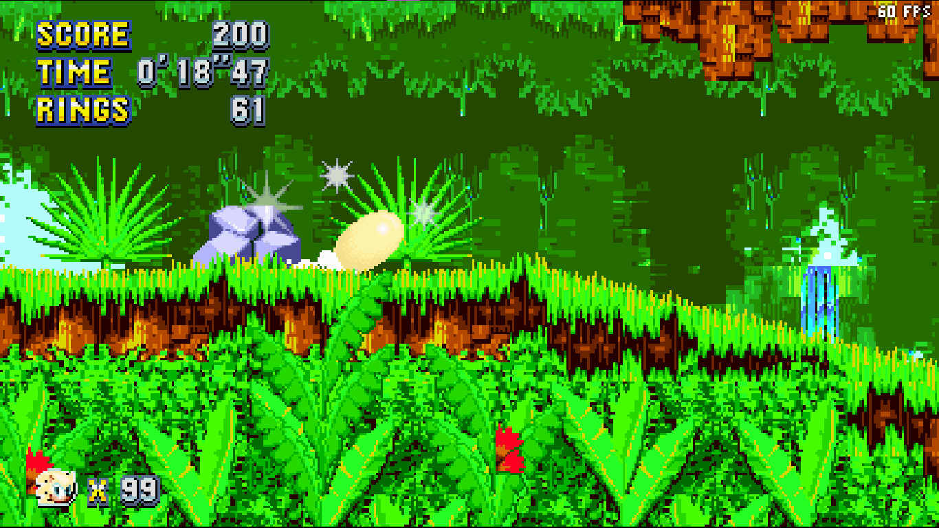 Fluid mania spindash Mod for Sonic 3 A.I.R. | S3AIR Mods