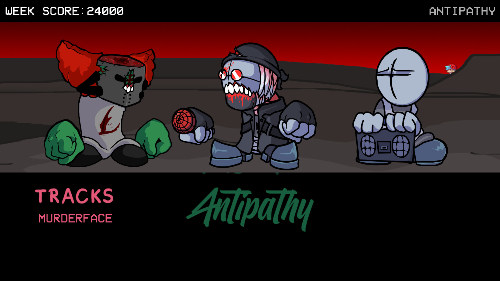 Vs. Tricky Phase 0 Mod for Friday Night Funkin' | FNF Mods