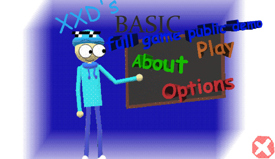XXD's basic full game public demo [Baldi's Basics] [Mods]