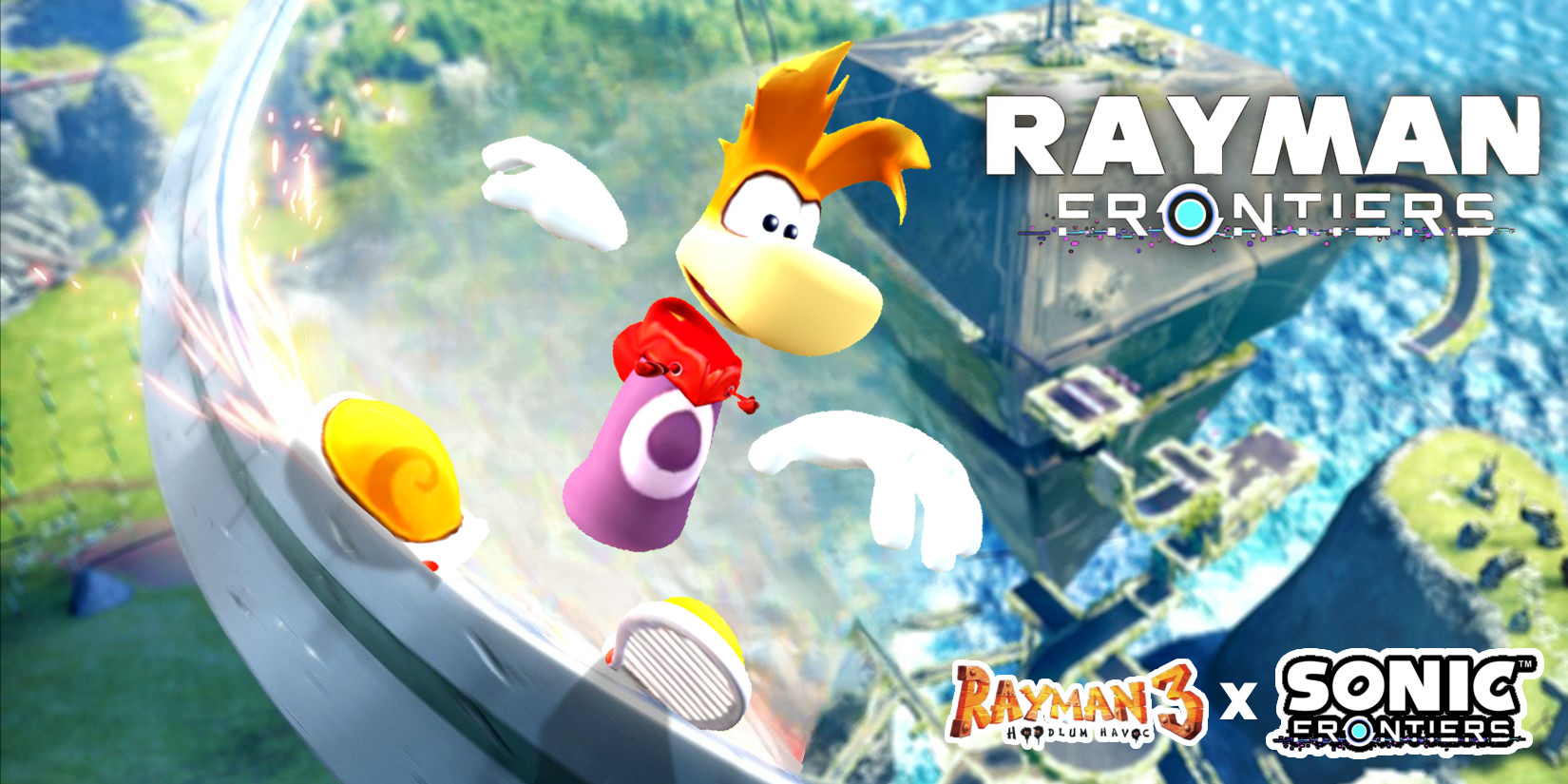 Rayman (Rayman 3) Mod for Sonic Frontiers | Frontiers Mods