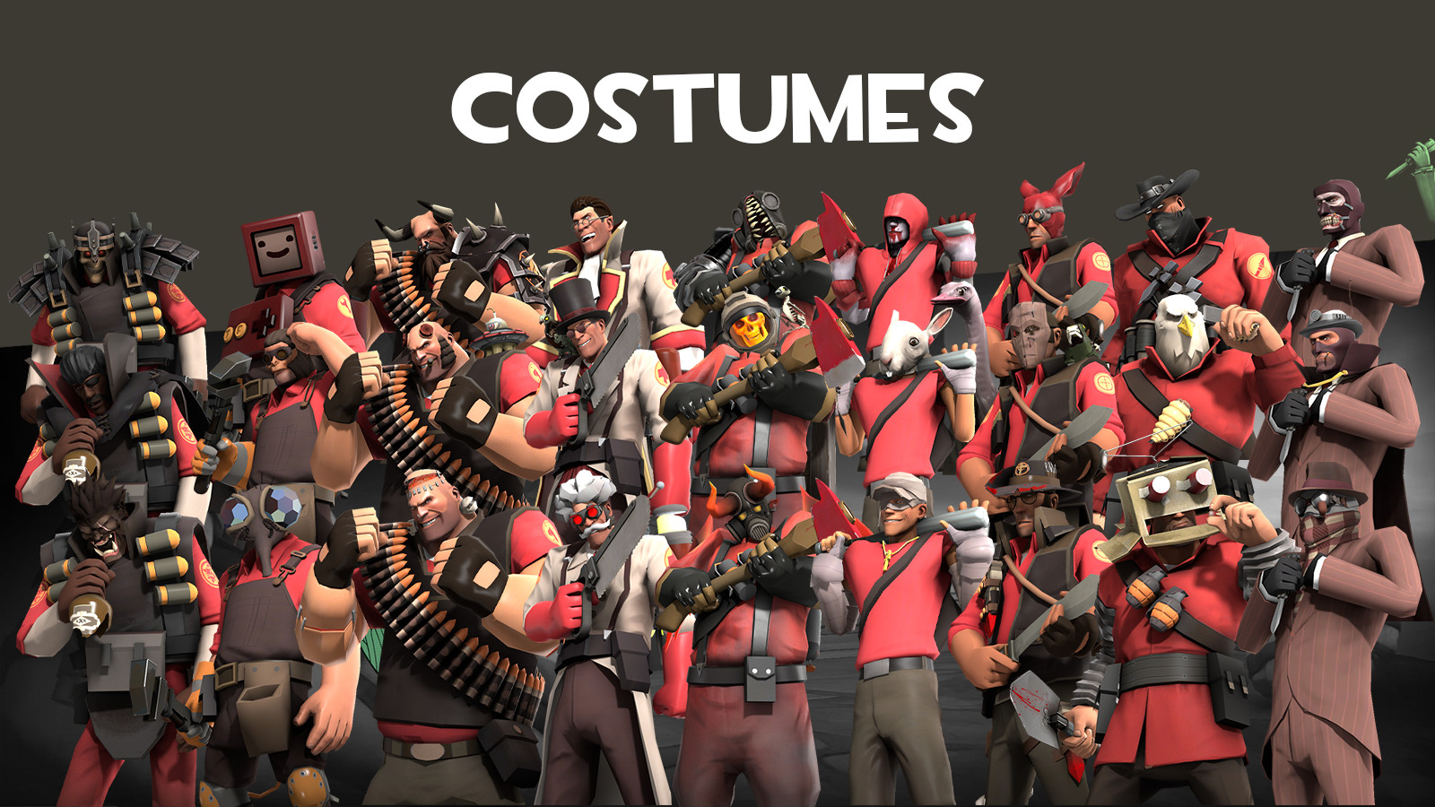 Yellow_Devil's Main Menu Characters Overhaul Mod for Team Fortress 2 | TF2 Mods