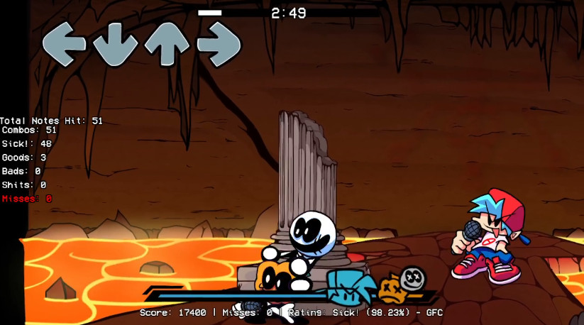 FNF Death Toll cover (DEMO) Mod for Friday Night Funkin' | FNF Mods