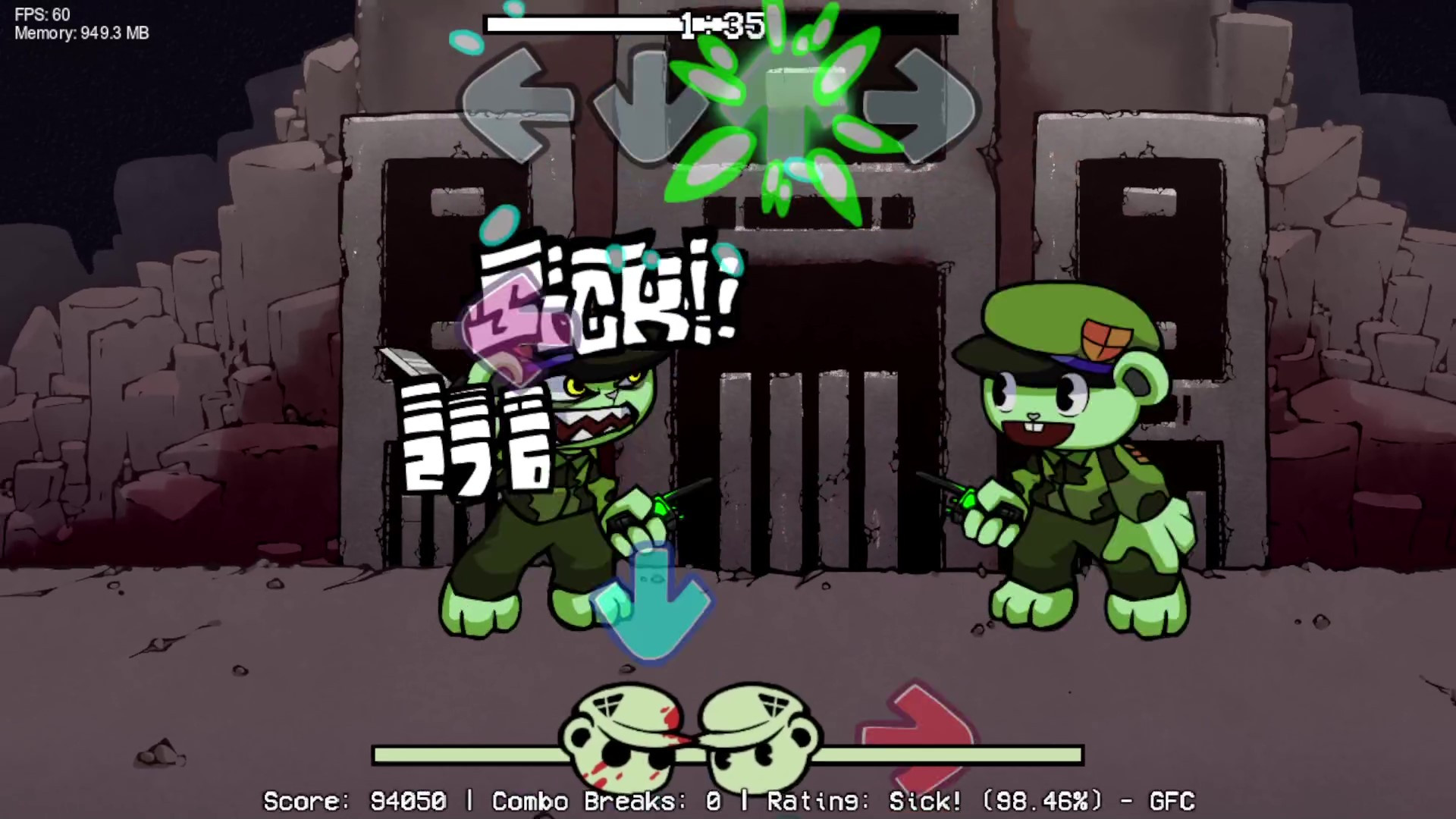 Flippy and Fliqpy Sings Eye to Eye Mod for Friday Night Funkin' | FNF Mods