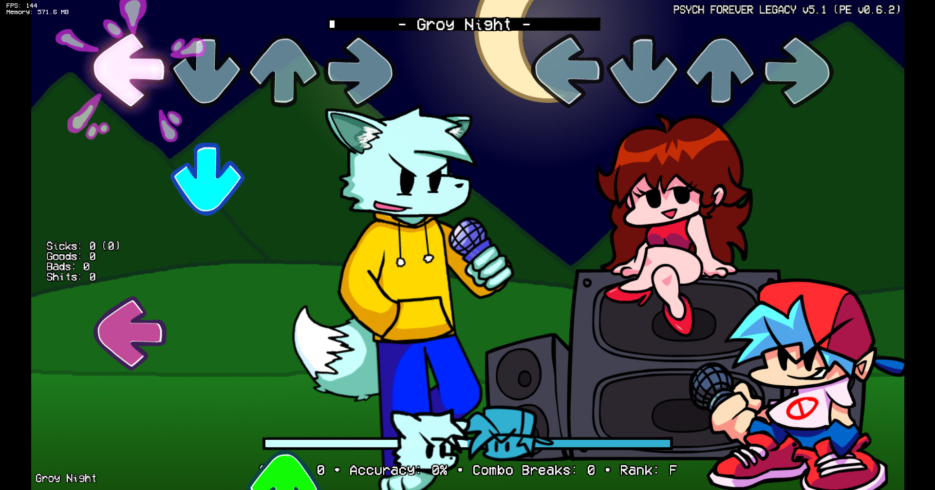 FNF VS Groy : The Funk Fox {remake} [Friday Night Funkin'] [Mods]