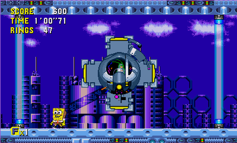 SpongeBob Future And Past Aka SpongeBob CD Mod for Sonic CD (2011 ...