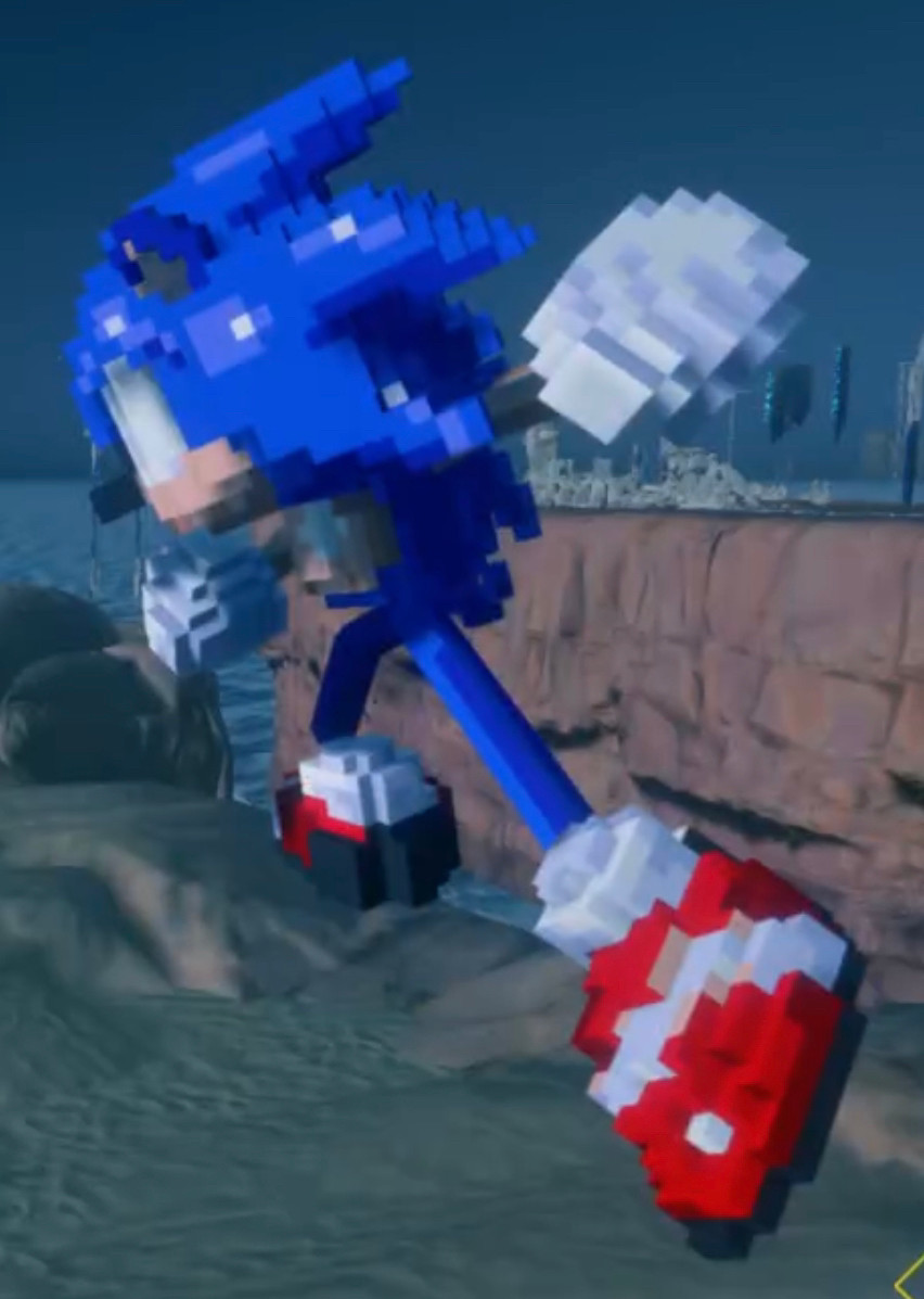 Sonic 3 Pixel Sonic Mod for Sonic Frontiers | Frontiers Mods